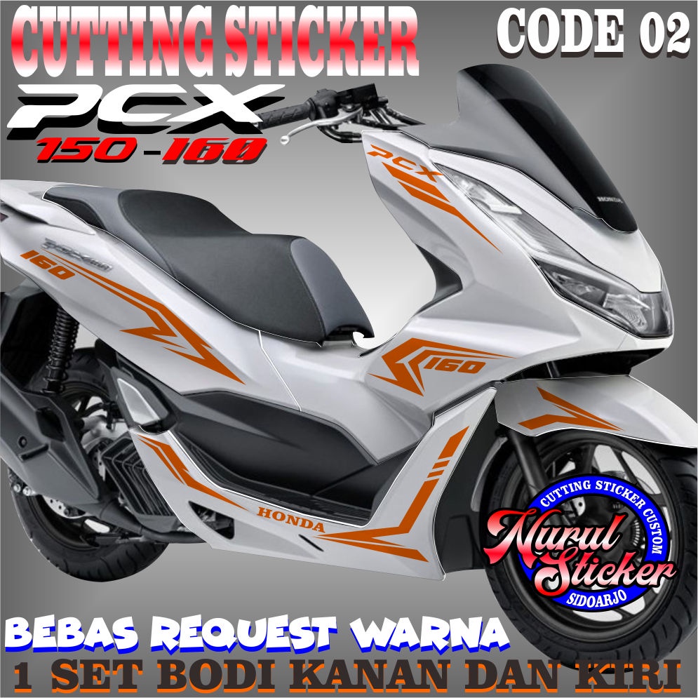 Jual STICKER PCX,CUTTTING STICKER PCX 160,STICKER MOTOR PCX 160 ...
