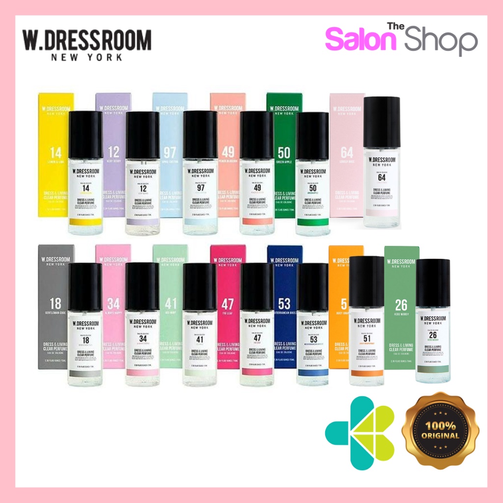 Jual THESALONSHOP | W.DRESSROOM Dress & Living Clear Perfume (70ml ...