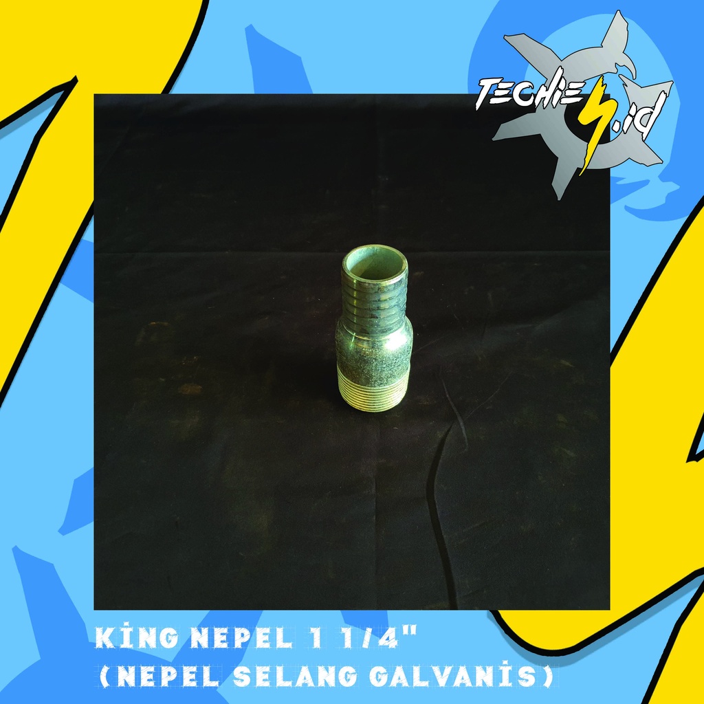 Jual King Nepel 1 1/4inch (Nepel Pipa Galvanis) | Shopee Indonesia