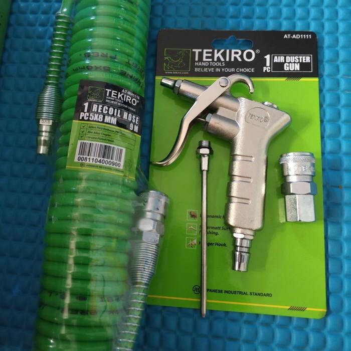 Jual Tools Semprotan Angin Kompresor Set Tekiro - Selang Kompresor 9 M ...