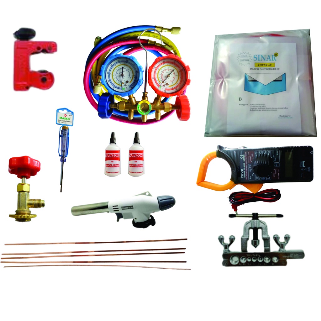 Jual PERALATAN UNTUK SERVICE KULKAS DAN AC | Shopee Indonesia