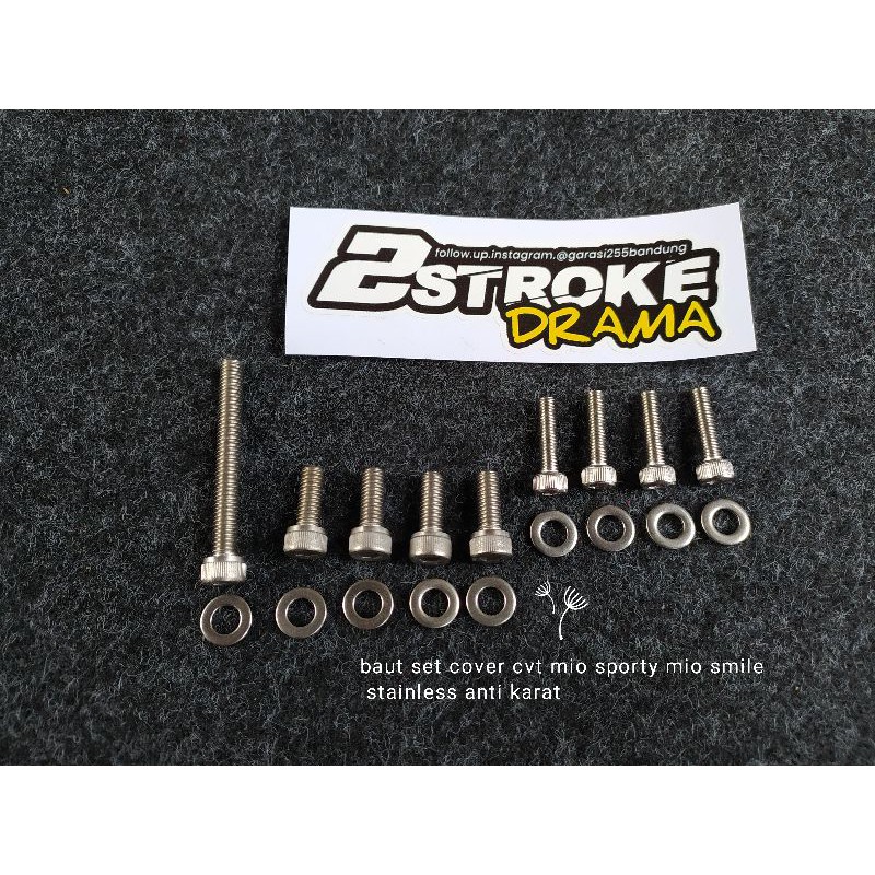 Jual baut baud cover cvt blok cvt mio baut set cover cvt baut blok cvt ...
