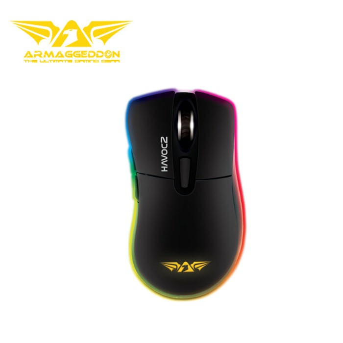 Jual Armaggeddon HAVOC 2 The Ultimate Gaming Mouse RGB FREE MOUSEPAD ...
