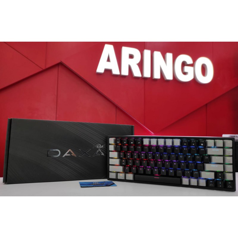 Jual Keyboard Rexus GAMING MECHANICAL DAXA M84 PRO BLACK - BROWN SWITCH ...