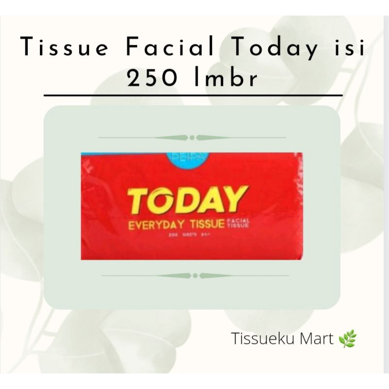 Jual Tissue Facial Today isi 250 lembar | Shopee Indonesia