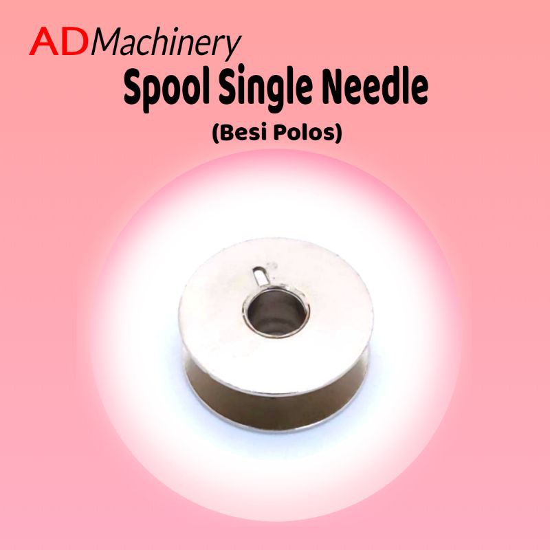 Jual SPOOL SINGLE NEEDLE/ SPOOL JARUM SATU BESI POLOS | Shopee Indonesia