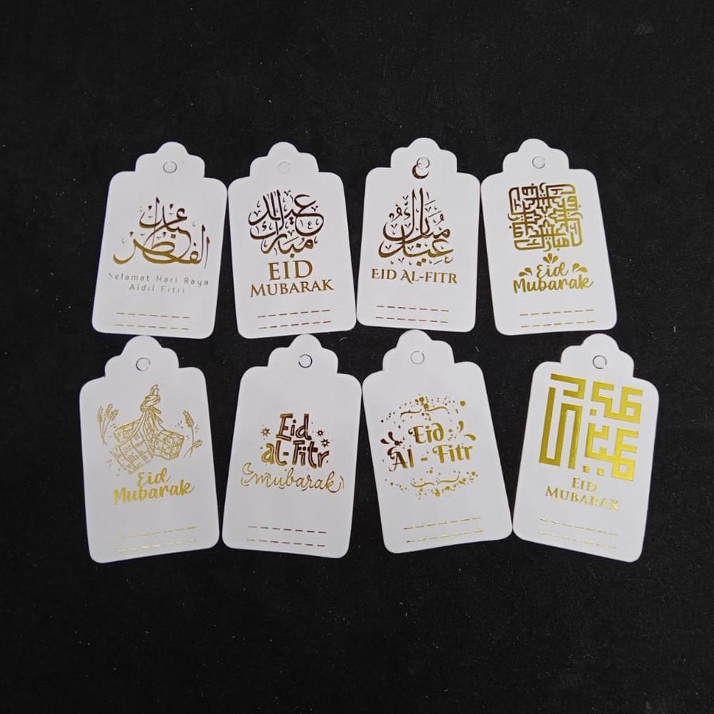 Jual (20 PCS) HANGTAG LEBARAN/IDUL FITRI/PARCEL/HAMPERS/KADO/UCAPAN ...