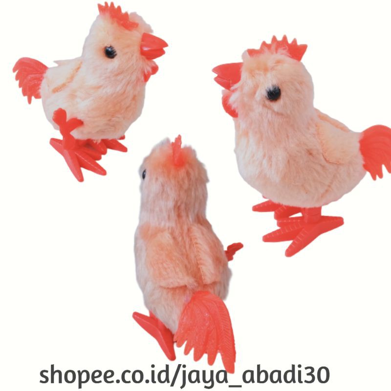 Jual Mainan ayam putar patuk bulu halus warna kuning | Shopee Indonesia