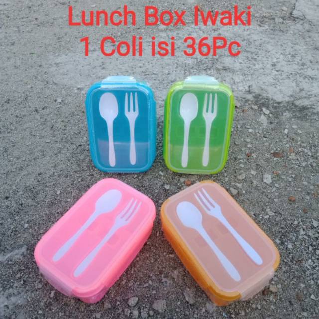 Jual Calista iwaki lunch box - tempat nasi | Shopee Indonesia