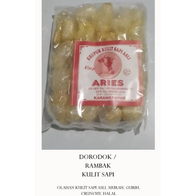 Jual DORODOK / KERUPUK KULIT SAPI | Shopee Indonesia