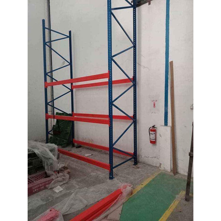 Jual Rak Gudang Pabrik Industri Heavy Duty Pallet Beban 1 Ton/Level ...