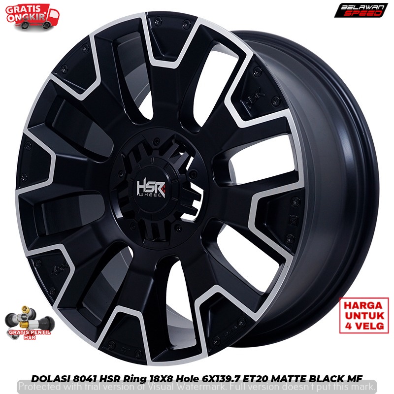 Jual VELG MOBIL HILUX DC STRADA TRITON HYUNDAI STARIA DMAX ISUZU MUX ...