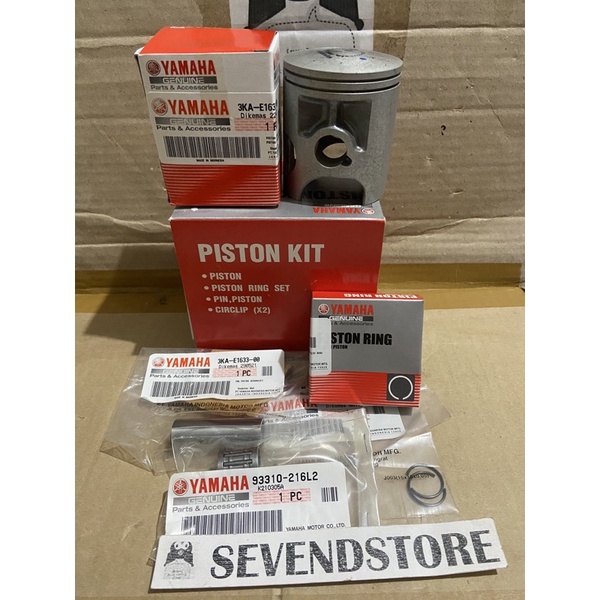 Jual Piston kit seher set ring 3KA Os Std 25 50 75 100 RX KIng RXK Original YGP | Shopee Indonesia
