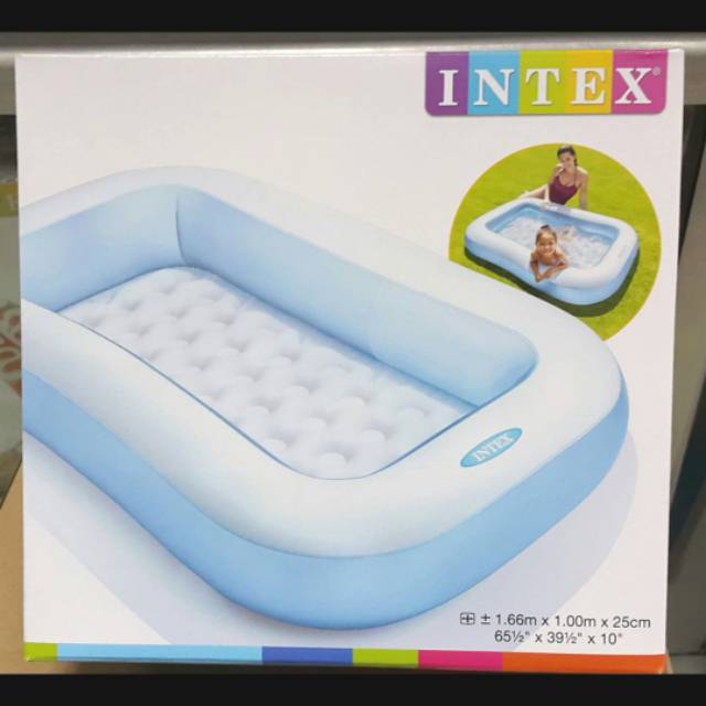 Jual Intex 57403 Kolam Renang Anak ukuran 1.66m x 1.00m x 25cm | Shopee ...