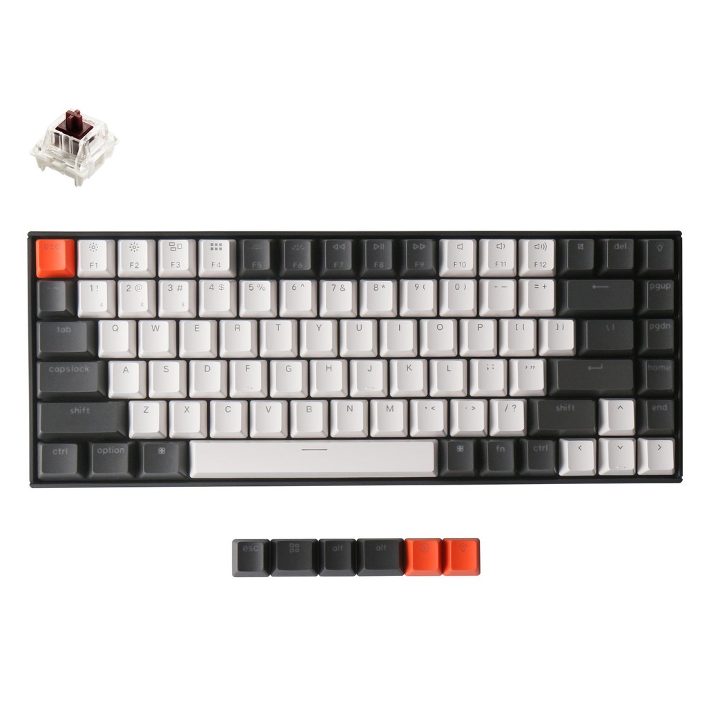 Jual Keychron K2 White Backlight HOTSWAP - Wireless Mechanical Keyboard ...