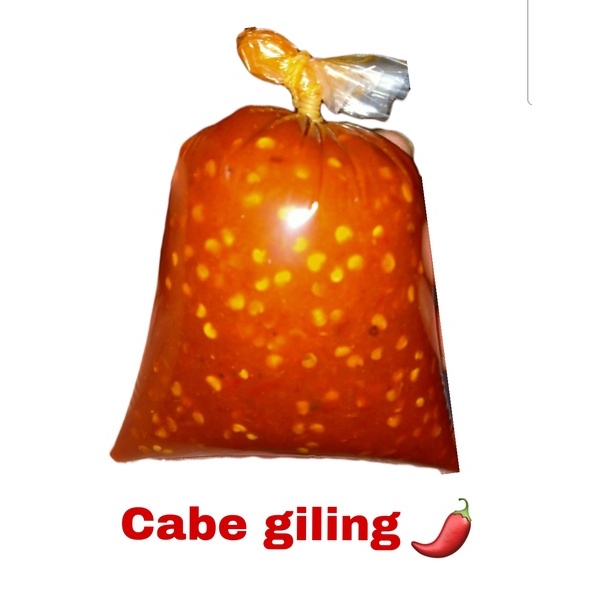 Jual Cabe Giling/cengek kering 250gr (sambal basah) | Shopee Indonesia