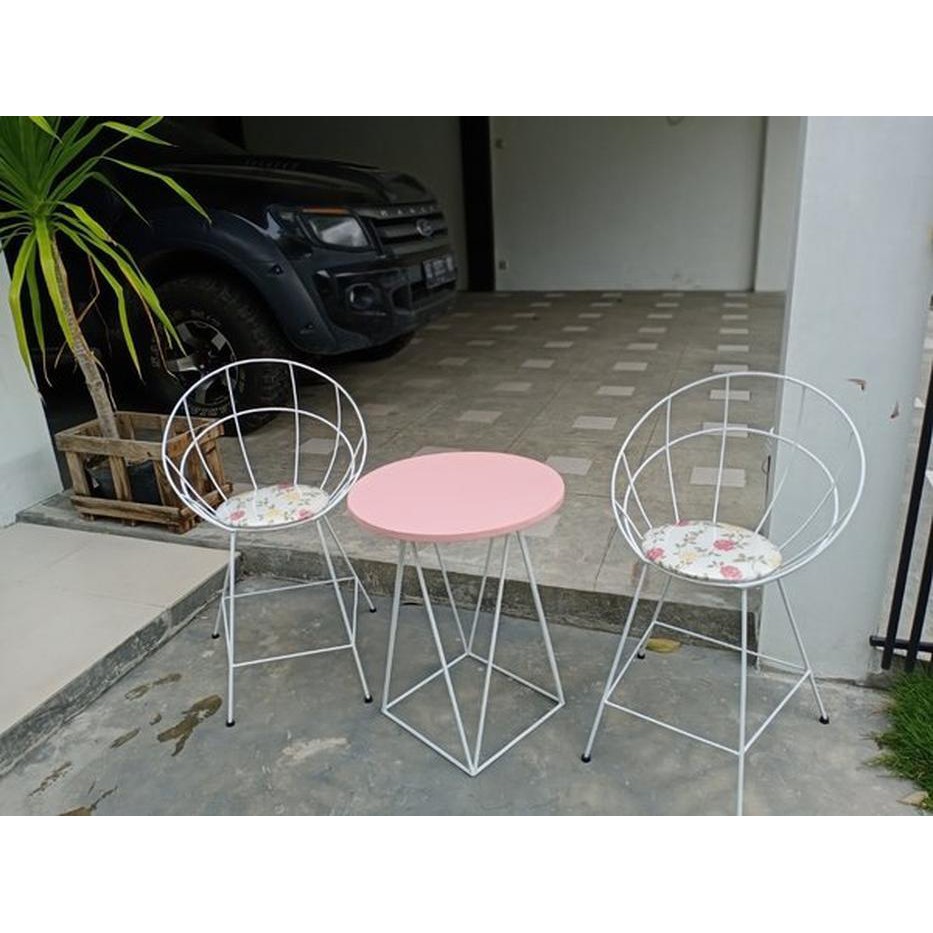 Jual Promo Set bangku meja taman cantik elegan minimalis kursi meja ...