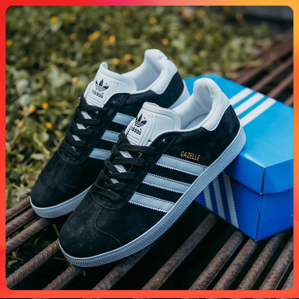 Jual SEPATU PRIA ADIDAS GAZALLE BLACK WHITE ORIGINAL PREMIUM BNIB ...