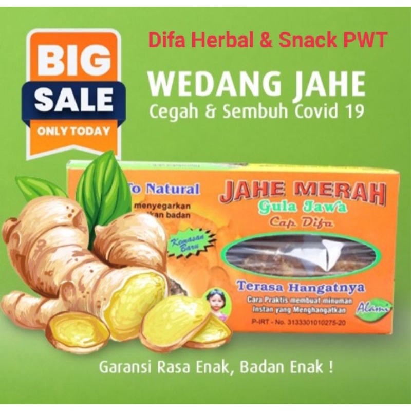 Jual Jahe Merah Cap Difa | Shopee Indonesia