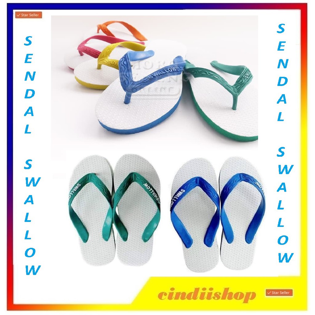 Jual Sandal Jepit Swallow UNISEX Original Classic 05 Sendal Karet ...