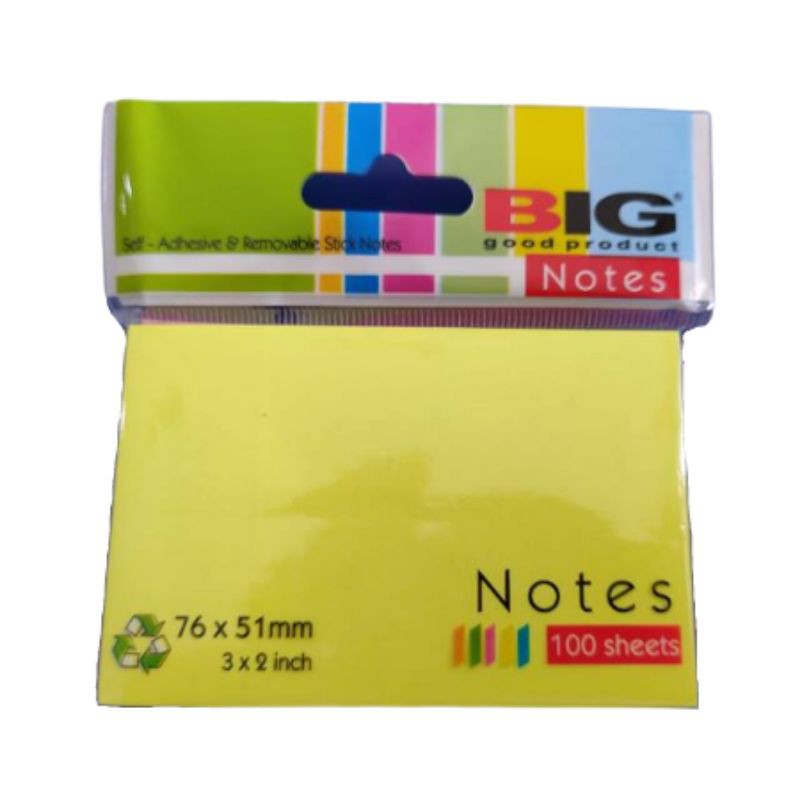 Jual Sticky Notes 3 x 2 inchi BIG | Shopee Indonesia