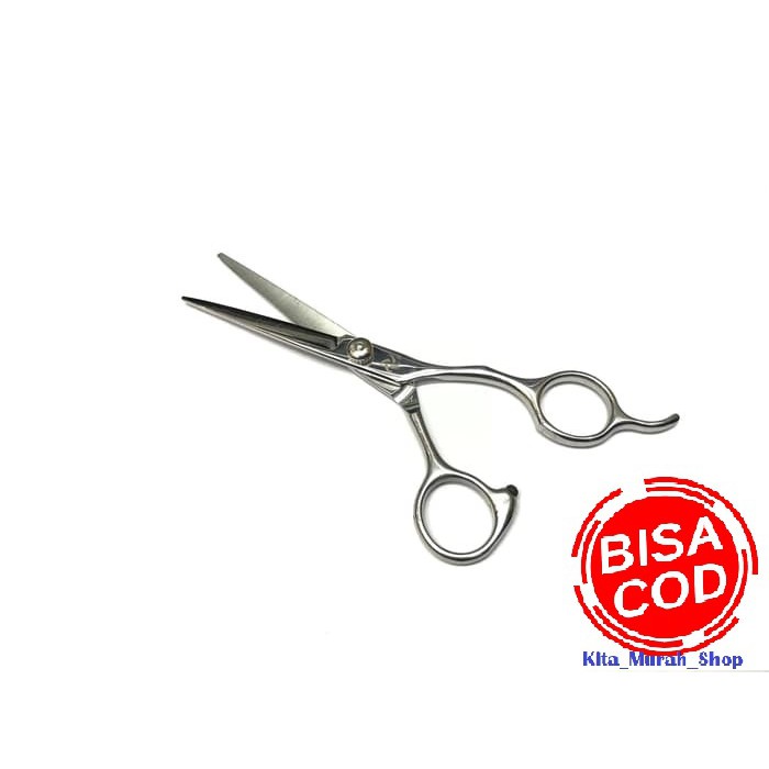 Jual COD Gunting Potong Rambut Lurus Stainless Steel Tajam Salon Hair ...