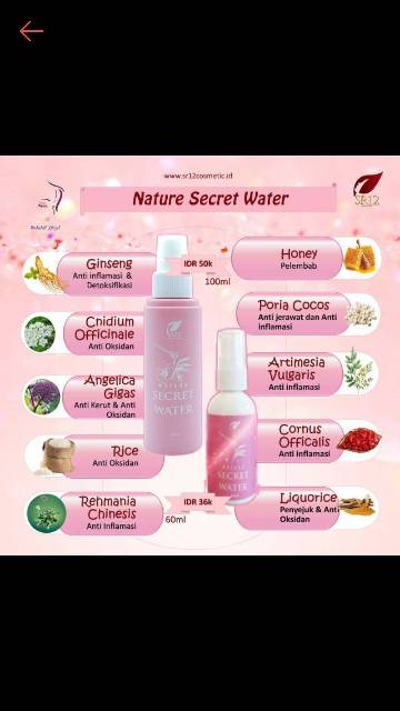 Jual Secret Water SR12 | Shopee Indonesia