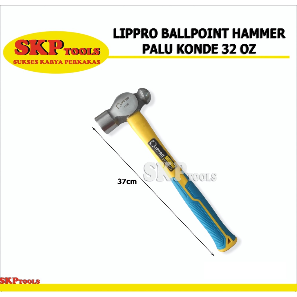 Jual LIPPRO HAMMER BALLPOINT PALU KONDE 32 OZ (7800HC-32) | Shopee ...