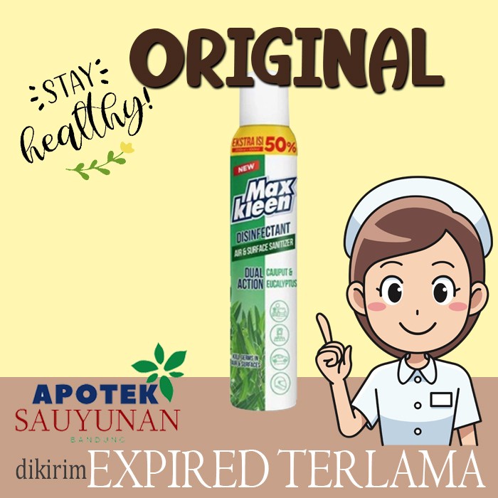 Jual MAX KLEEN DISINFECTANT 200ml | Shopee Indonesia