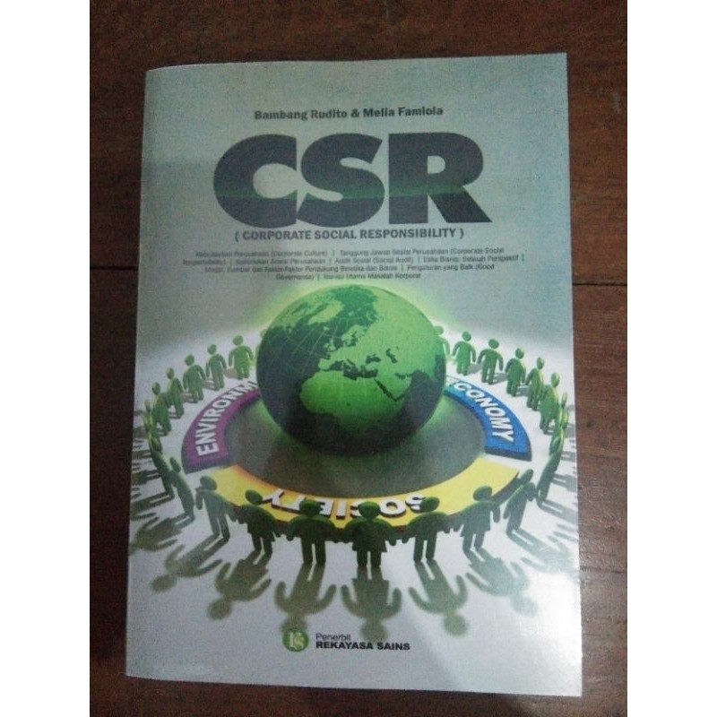 Jual Buku CSR(Corporate Social Responsibility)Bambang Rudito dan Melia Famiola | Shopee Indonesia