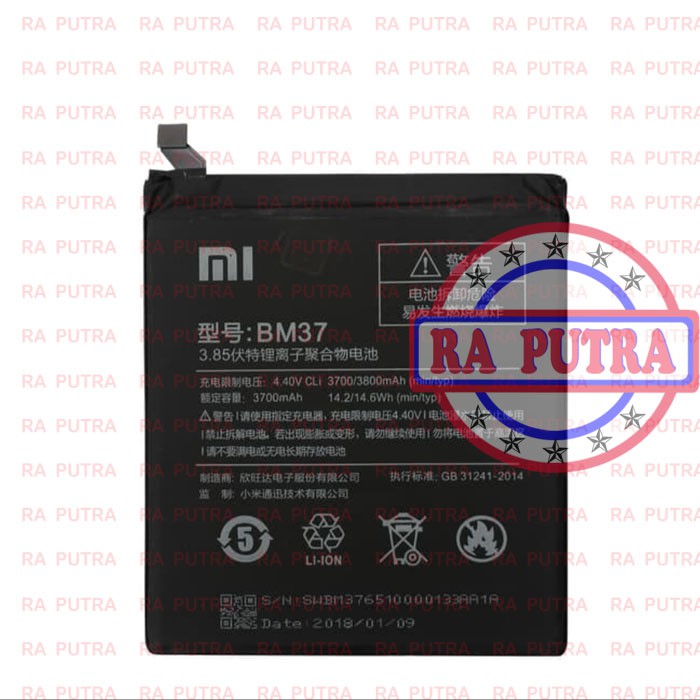 Jual Baterai Xiaomi Redmi Mi5s Plus BM37 Batu Batre Battery Tanam Original | Shopee Indonesia