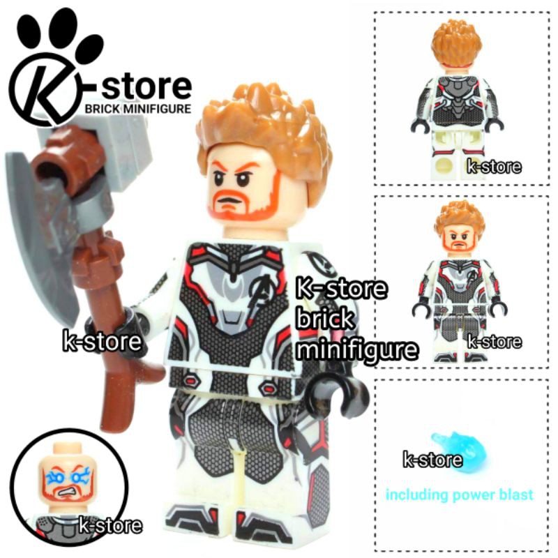 Jual lego avengers endgame end game quantum realm suit thor minifigure ...