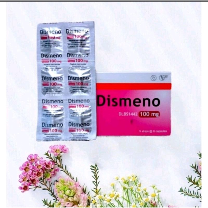 Jual DISMENO 100 MG STRIP 6 KAPSUL | Shopee Indonesia