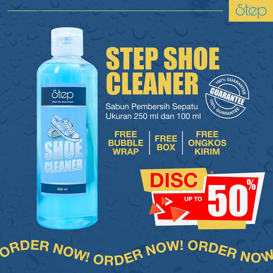 Jual STEP SHOE CLEANER PEMBERSIH SEPATU SHOES CLEANER PARFUM SEPATU ...