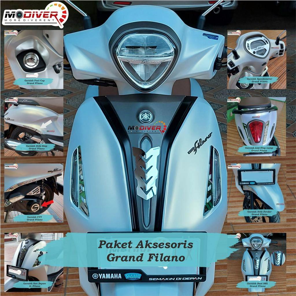 Jual Grand FILANO - Paket Aksesoris Variasi Motor Garnish Cover Emblem ...
