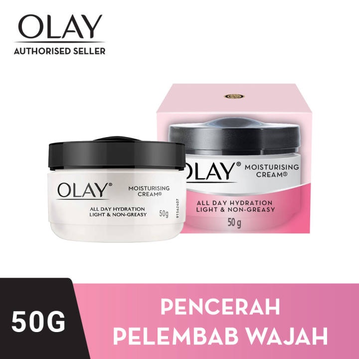 Jual OLAY KRIM PENCERAH WHITENING CREAM Natural White Pinkish Fairness ...