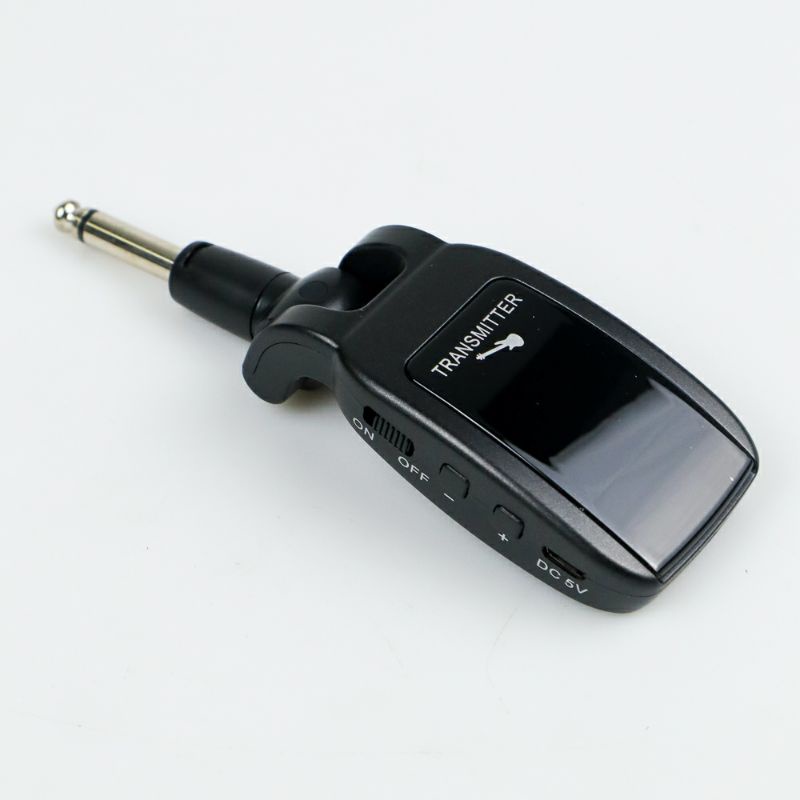 Jual Ammon Wireless Guitar System Transmitter Receiver Gitar Elektrik ...