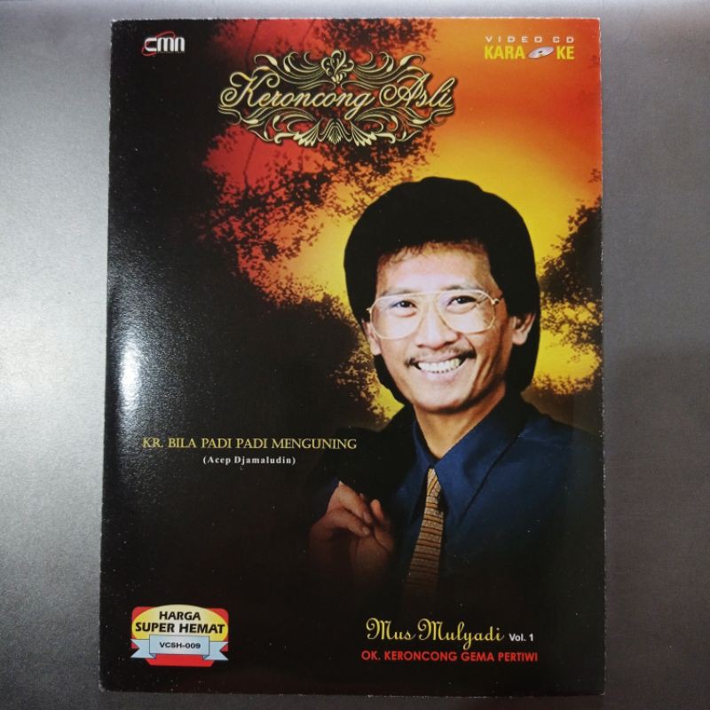 Jual KASET VCD DVD ORIGINAL LAGU KERONCONG ASLI MUS MULYADI VOL 1 | Shopee Indonesia