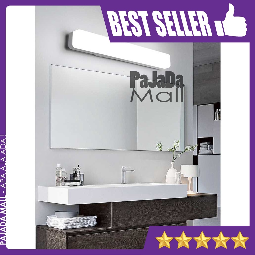 Jual Lampu LED Dinding Wastafel Desain Minimalis Aluminium 18W 40CM ...