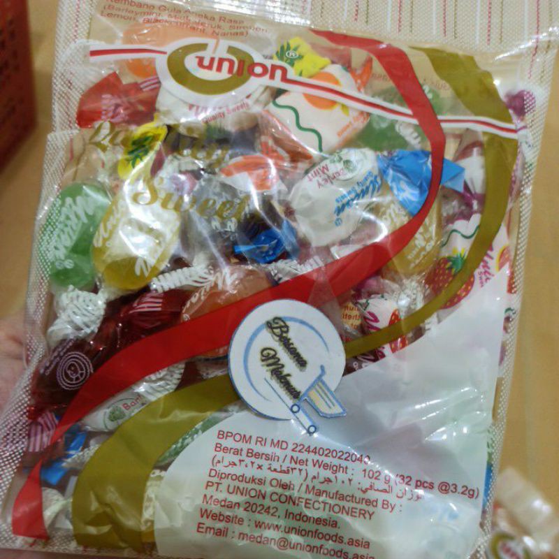 Jual Permen UNION mint (25pcs) & aneka rasa (32pcs) | Shopee Indonesia