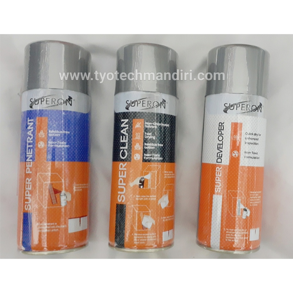 Jual SUPERON Penetran Paket Hemat (PENETRANT , CLEANER , DEVELOPER ...