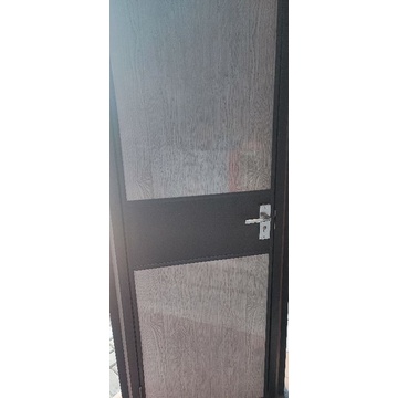 Jual Pintu PVC Minimalis Premium Motif Panel Urat Kayu Warna Grey Wood ...