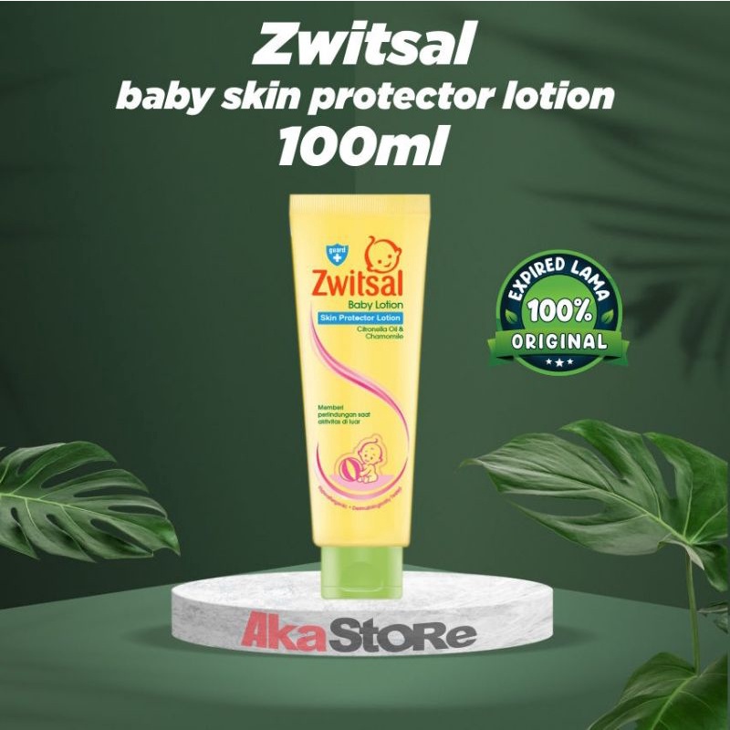 Jual Zwitsal baby lotion skin protector 100ml anti nyamuk | Shopee ...