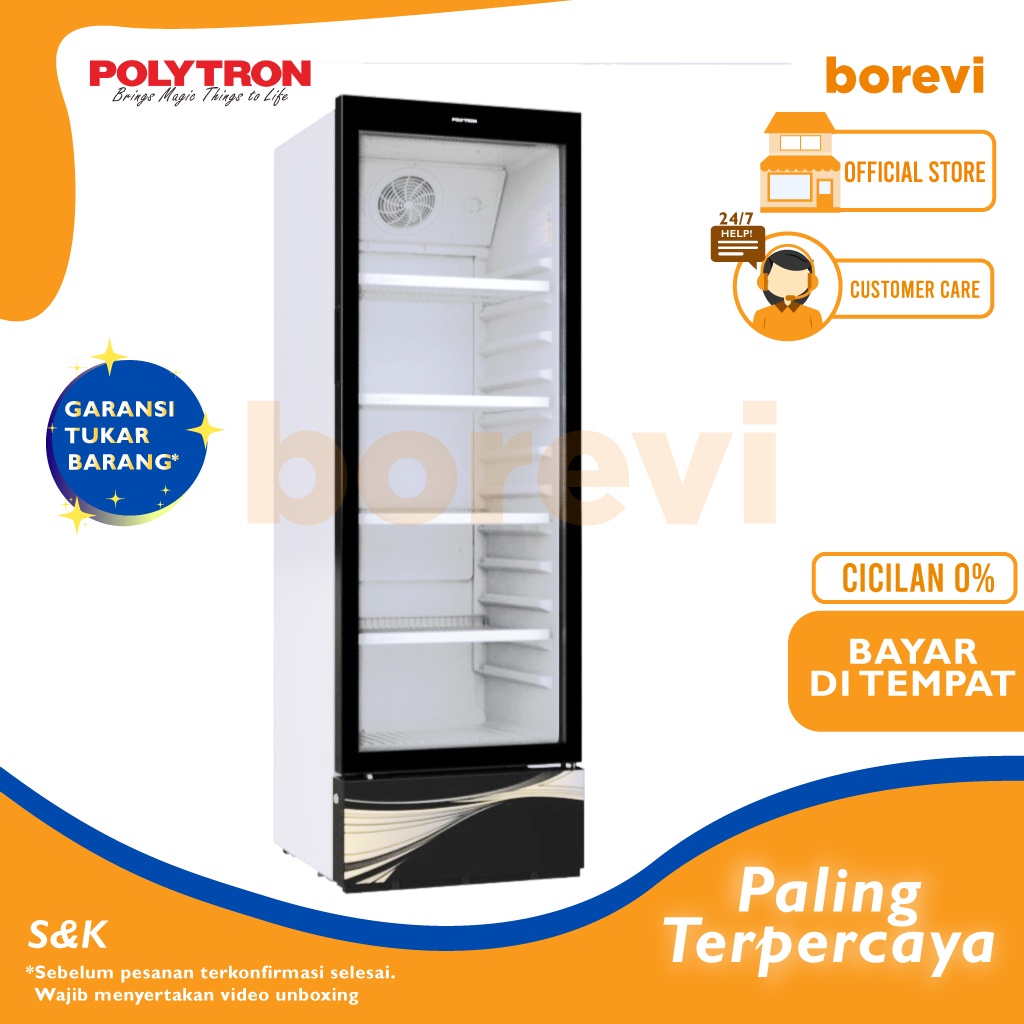Jual Polytron Scn237 R Scn238 X Showcase Display Cooler Anti Fogging 4 ...