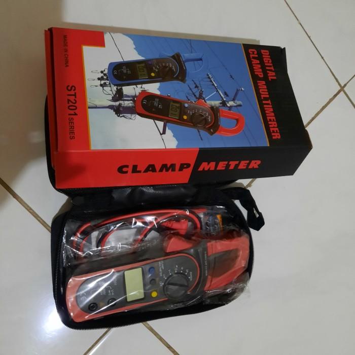 Jual Tang Amper Digital Multimeter Hambatan Ohm Tester AC DC Clamp ...