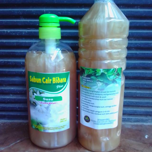 Jual SABUN HERBAL CAIR BIDARA - SUSU 1000ml | Shopee Indonesia
