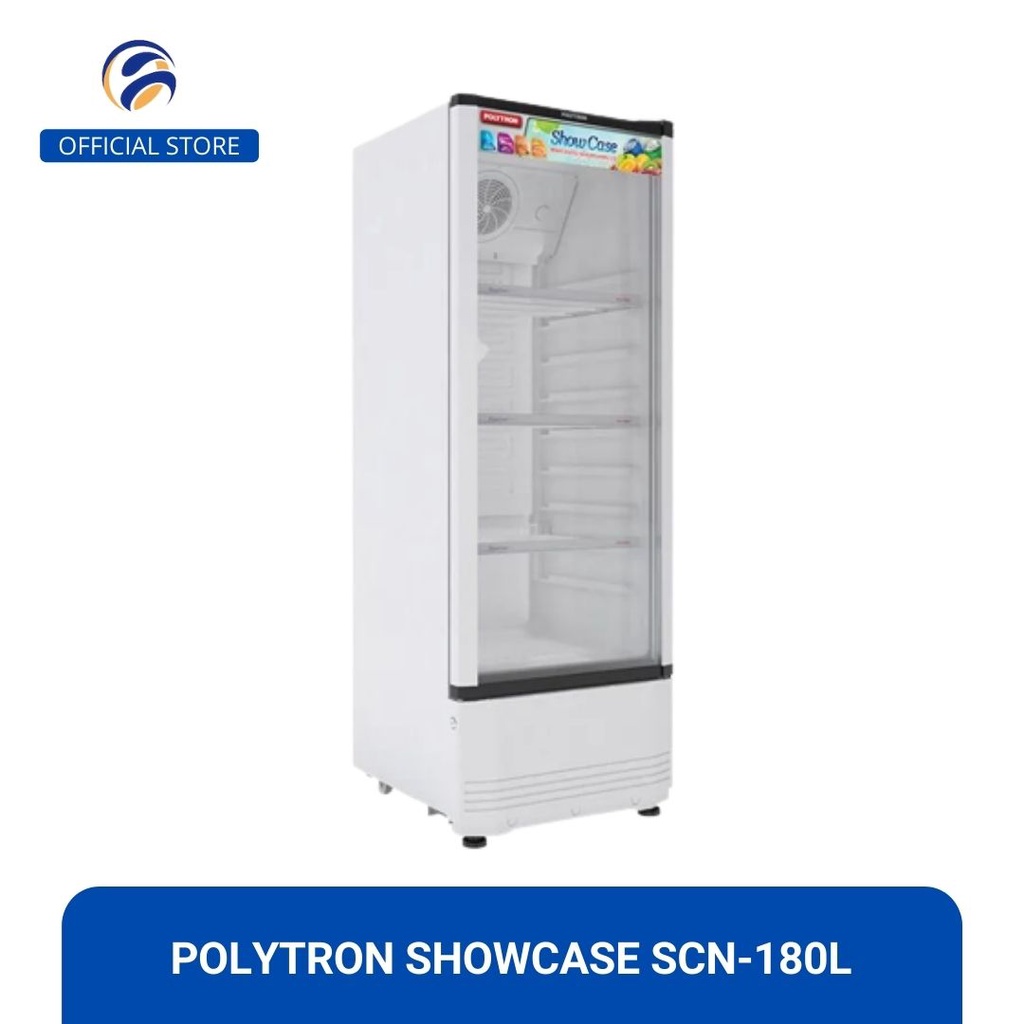 Jual Polytron SCN-180L Showcase Lemari Pendingin Kapasitas 180 Liter ...