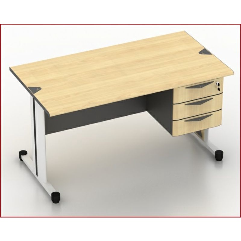 Jual Meja Kantor Meja Kerja MODERA 120x60x75 cm SOD6012D Molek ...