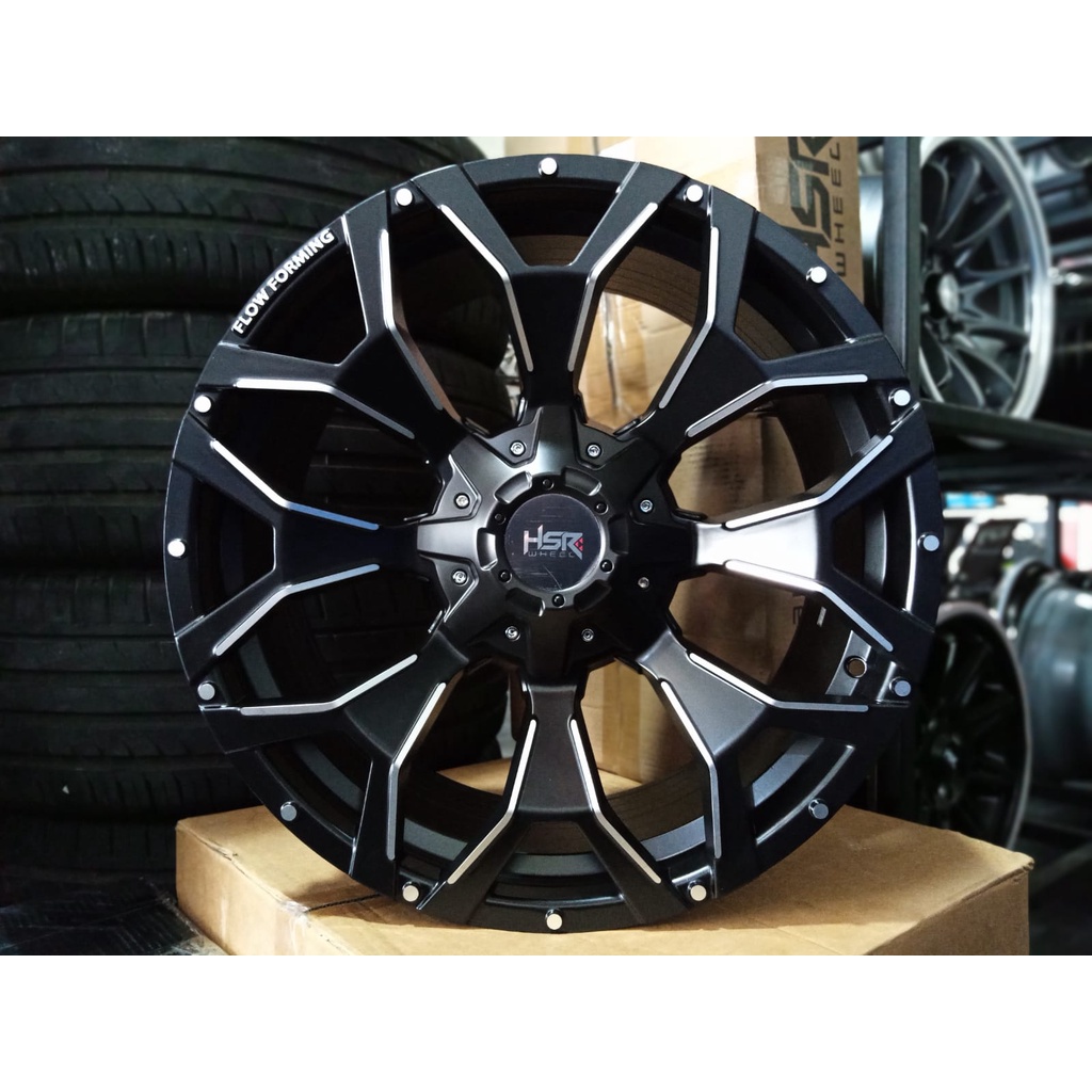 Jual Velg Offroad Ring 16 Hsr Goku Warna Black Mobil Terios Innova ...