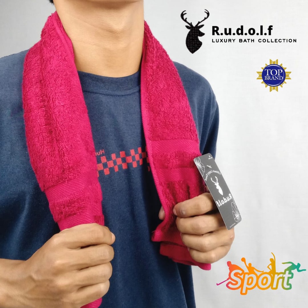 Jual Handuk Leher Olahraga Kecil Terry Palmer Premium 35x80cm - Biru ...